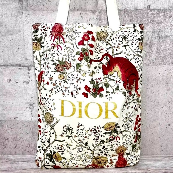 Dior | Bags | Christian Dior Limited Edition Tiger Bag Tote Nwtnip ...